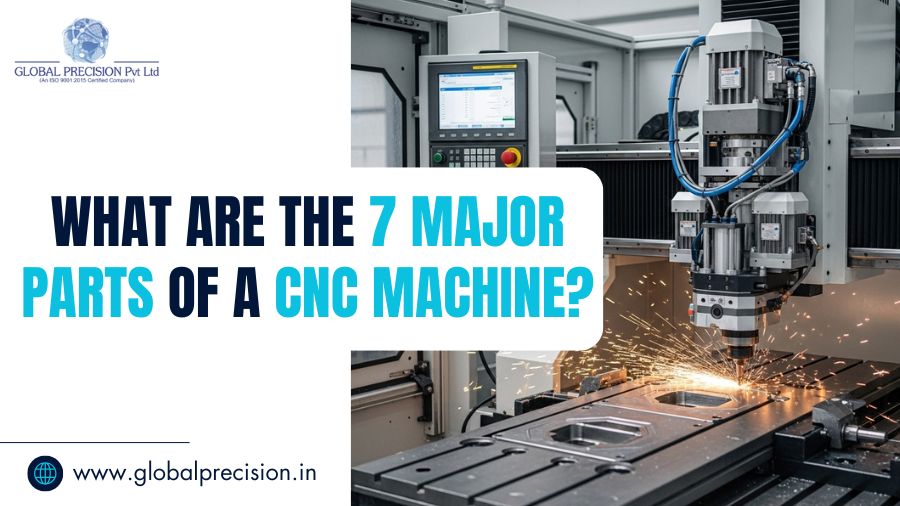 What Are The 7 Major Parts of A CNC Machine?